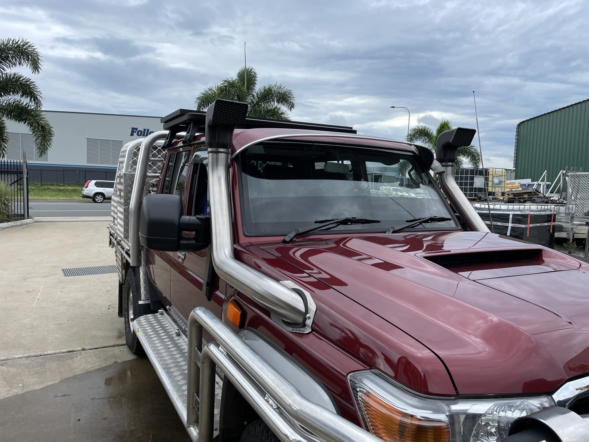 Toyota Landcruiser 79 Series VDJ79 Snorkel - AAA FAB