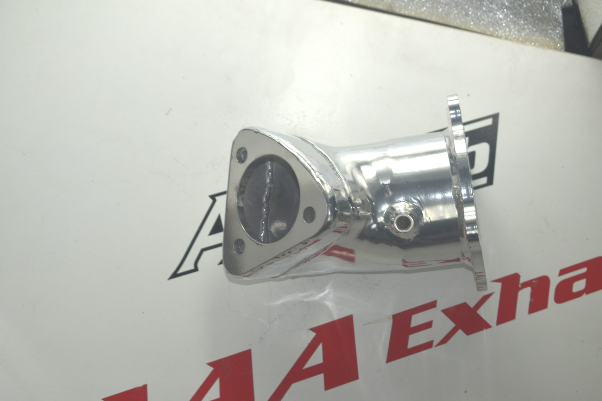 VDJ79 dump pipe, 64mm ID inlet, 101mm outlet - AAA FAB