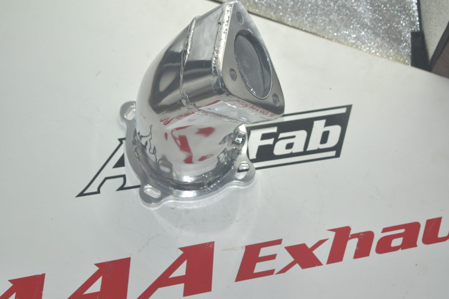 VDJ79 dump pipe, 64mm ID inlet, 101mm outlet - AAA FAB